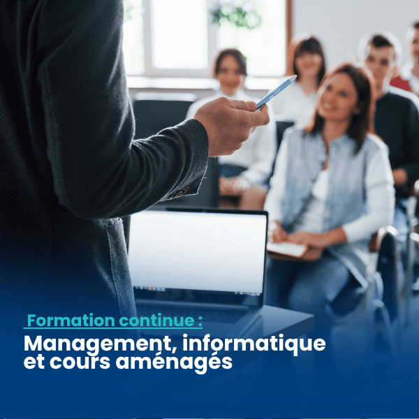 formation continue management informatique 2 - Université SESAME